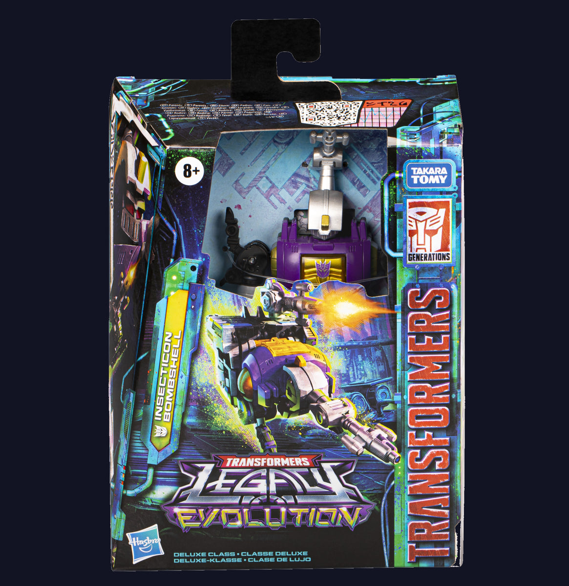 Transformers Legacy Evolution Deluxe Class Insecticon Bombshell ...